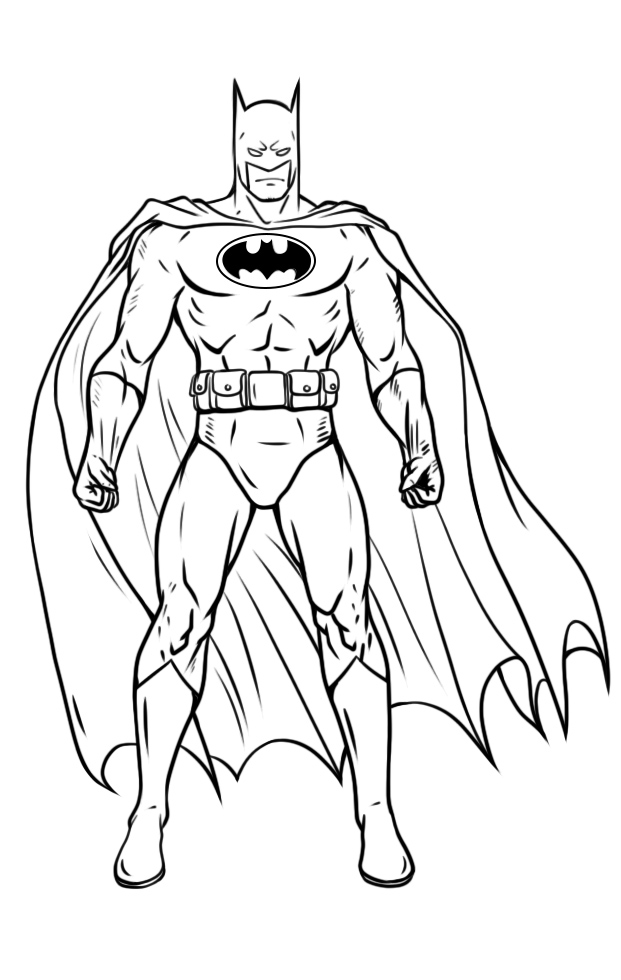 LearnDrawing - How to draw a batman step by step