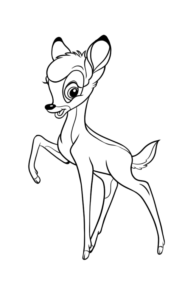 LearnDrawing - How to draw bambi step by step