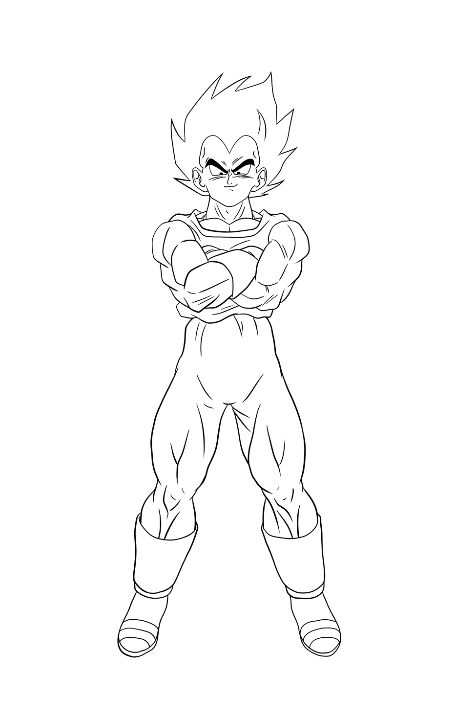 LearnDrawing - How to draw vegeta