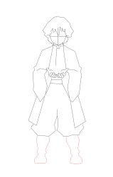 LearnDrawing - How to Draw Zenitsu Easy